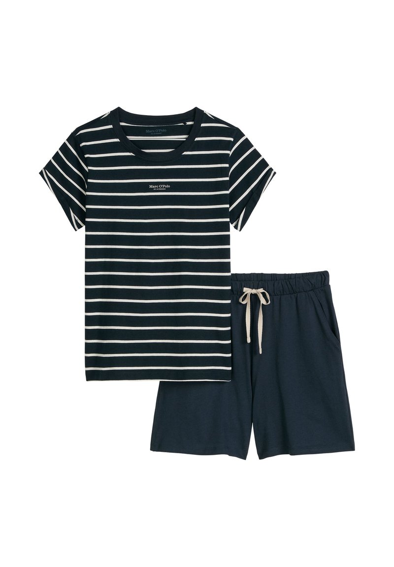 Marc O'Polo MIX N MATCH - Pyjama set - dark navy stripe dark navy/dark ...