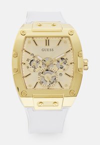 Guess PHOENIX UNISEX - Ceas - white/gold-coloured/alb - Zalando.ro