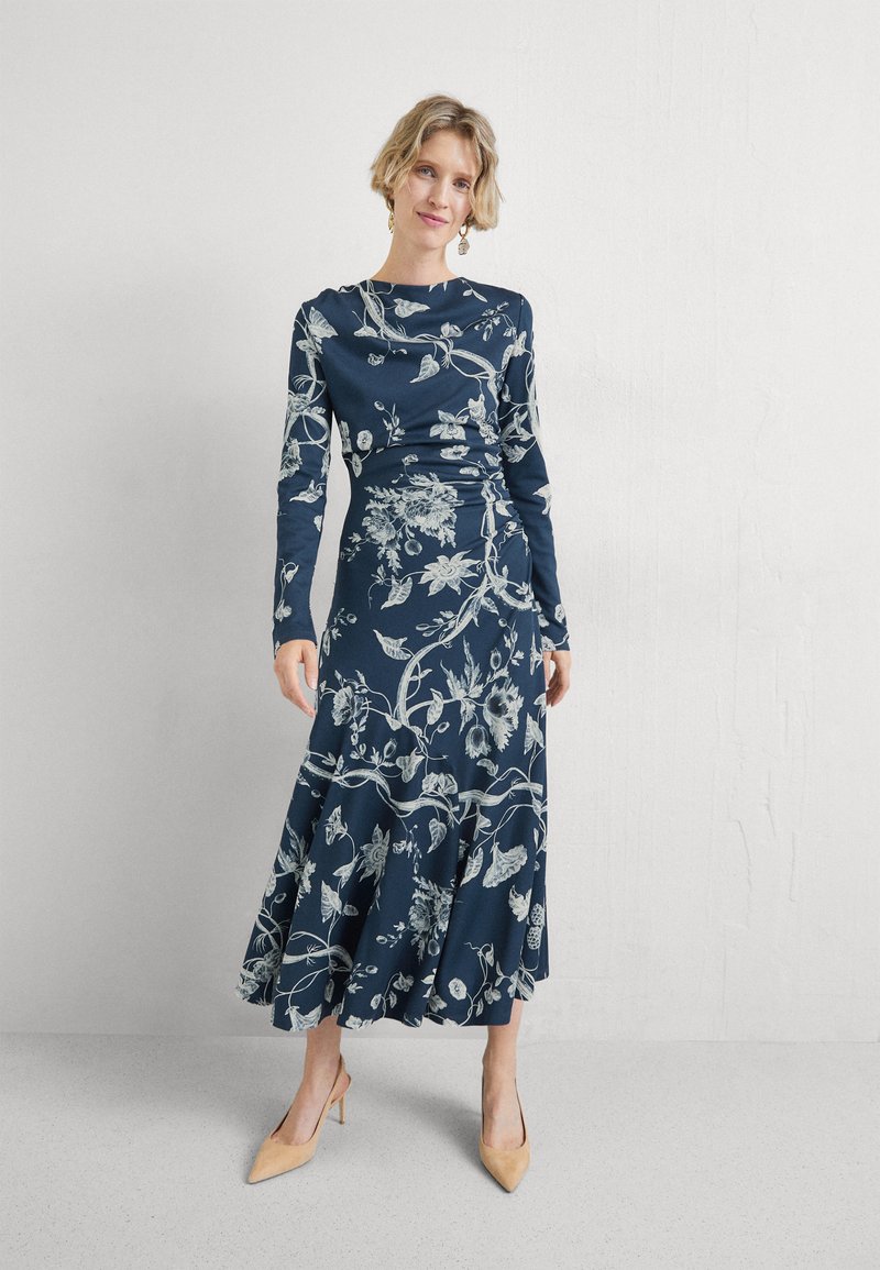 Erdem DRESS DRAWSTRING - Cocktailkleid/festliches Kleid - vine indigo ...