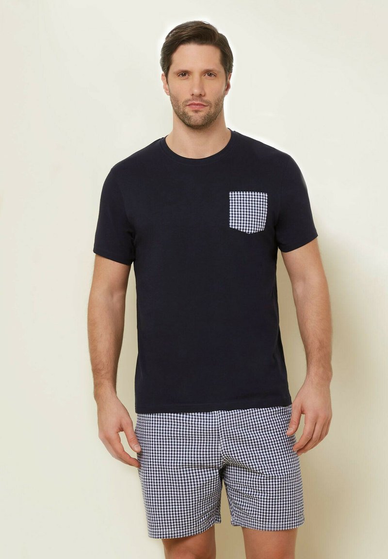 Yamamay NIGHT TRIBES SET - Pijamale - blu notte/bleumarin - Zalando.ro