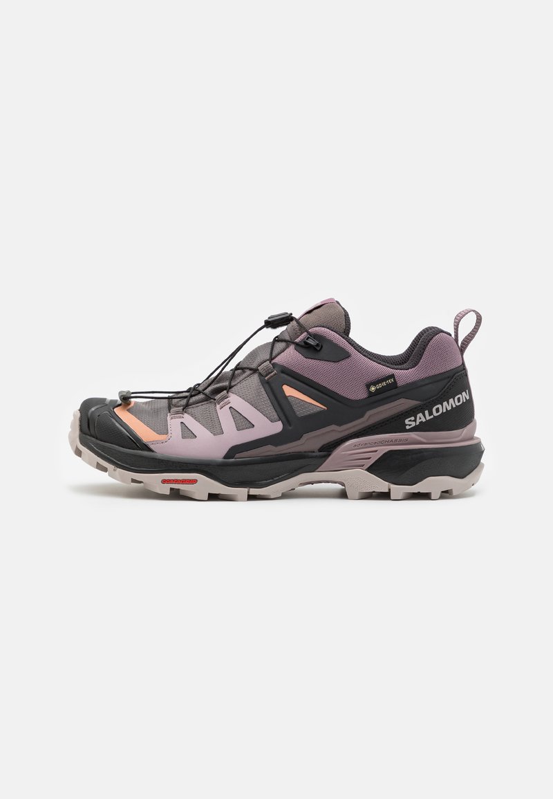 Salomon X ULTRA 360 GTX - Pantofi drumeție - plum kitten/phantom/cork ...