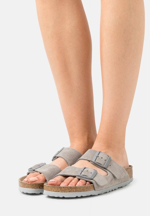 Birkenstock ARIZONA BF NARROW - Papuče - gold/zlatá - Zalando.sk
