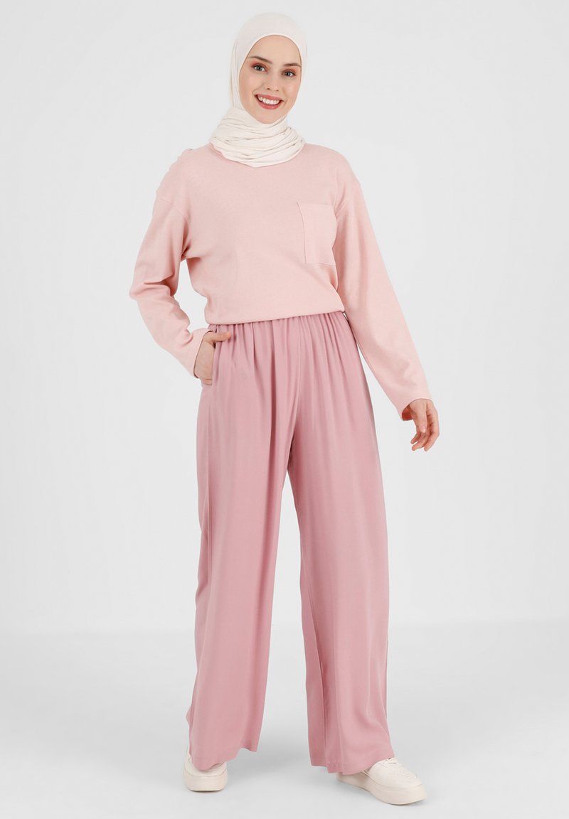 Modanisa REFKA - Trousers - pink - Zalando.de