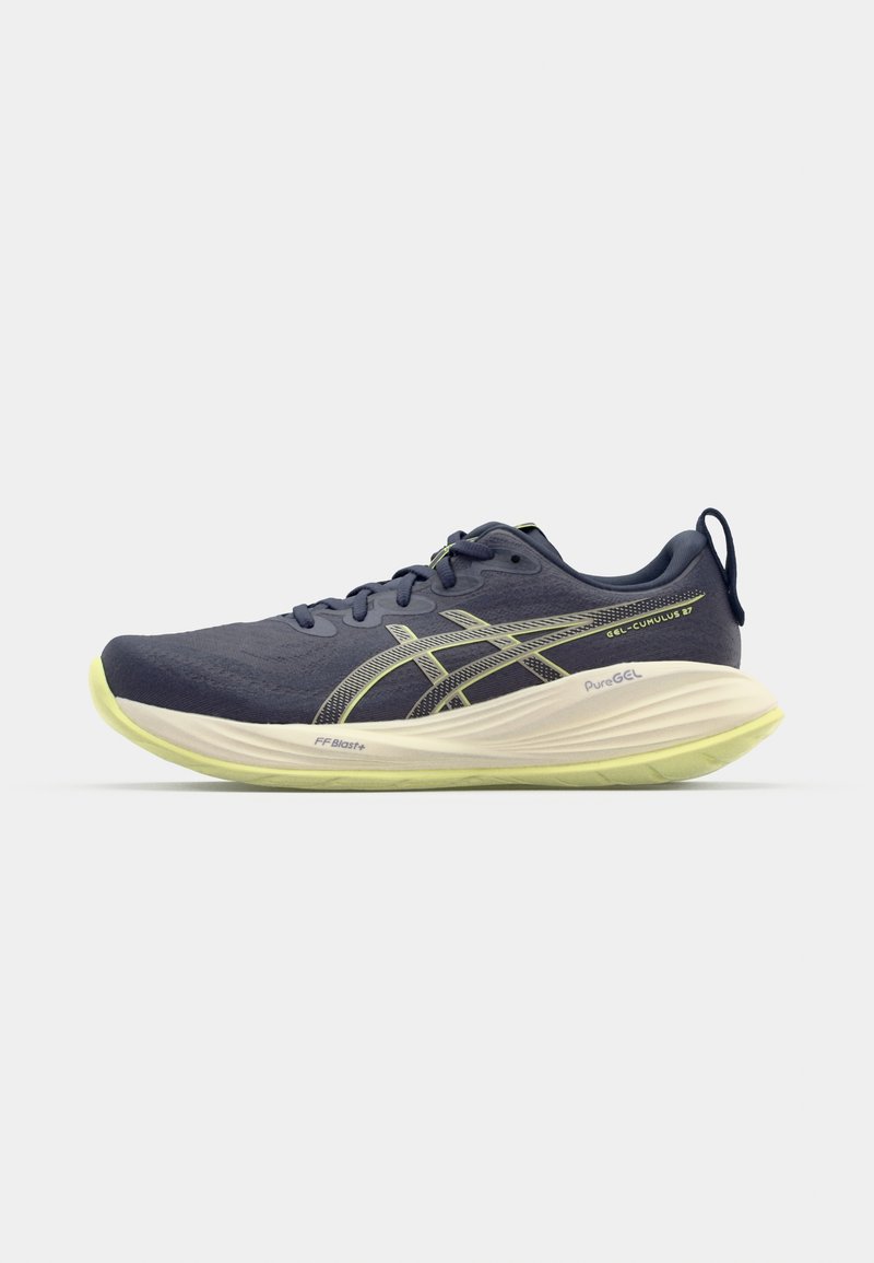 ASICS GEL CUMULUS 27 - Road running shoes - indigo fog/lucid yellow ...