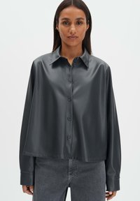 someday. LOOSE FIT - Chemisier - coal dust/anthracite - ZALANDO