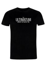 Henry Tiger THE ULTIMATUM LOGO - T-Shirt print - black/schwarz - Zalando.at