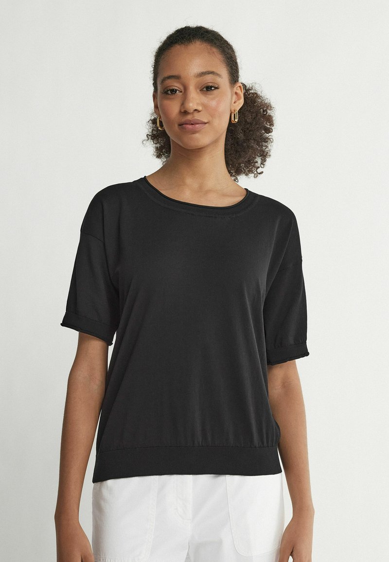 Falconeri Camiseta básica - schwarz black/negro - Zalando.es