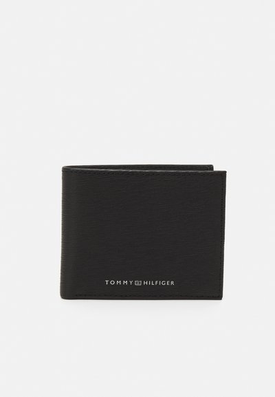 Tommy Hilfiger STRUC MINI CC - Lompakko - black/musta - Zalando.fi