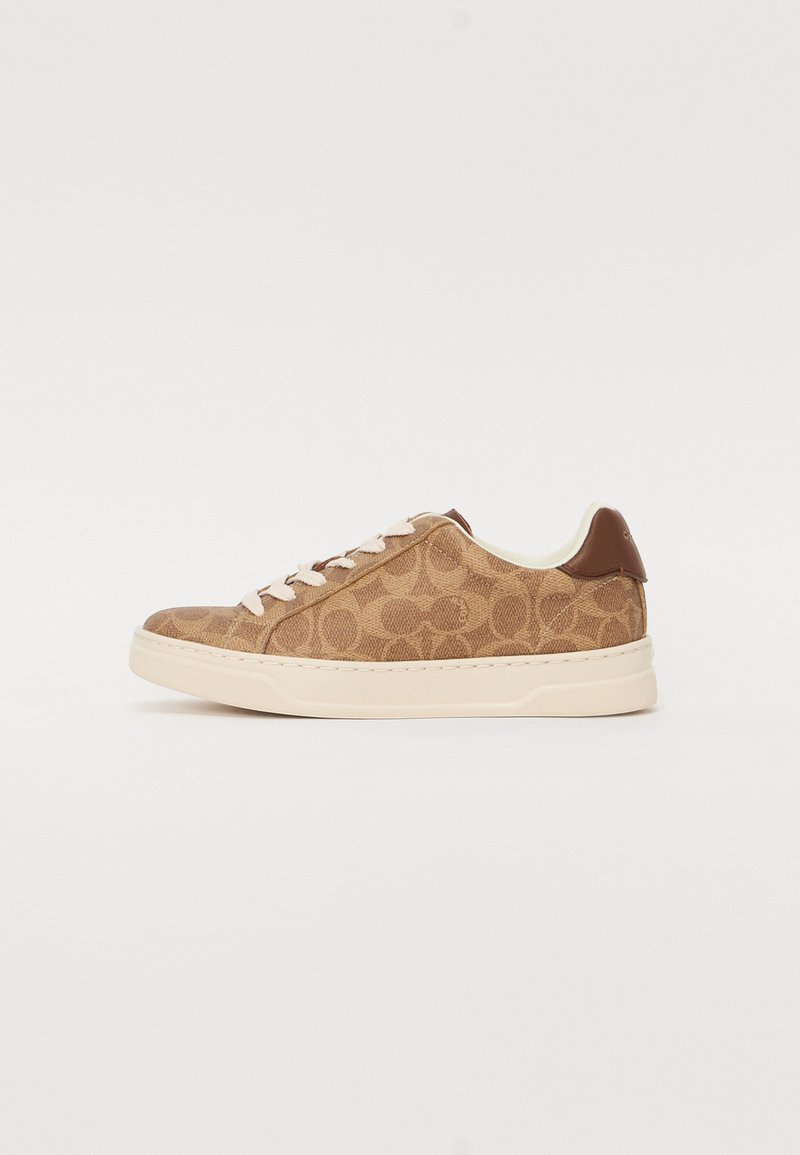 COACH HIGH LINE SIGNATURE - Trainers - brown khaki/beige - Zalando