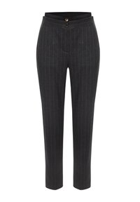 adL ELASTIC WAIST - Pantalones - striped anthracite/antracita - Zalando.es