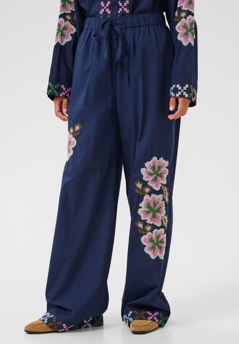 Culture CUBREEZY - Bukser - dress blues/mørkeblå - Zalando.dk