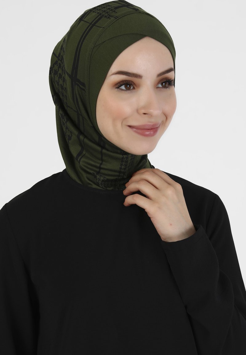 Modanisa SPORTS BONNET - MERVIN ÅŽAL - Bufanda - khaki/caqui - Zalando.es
