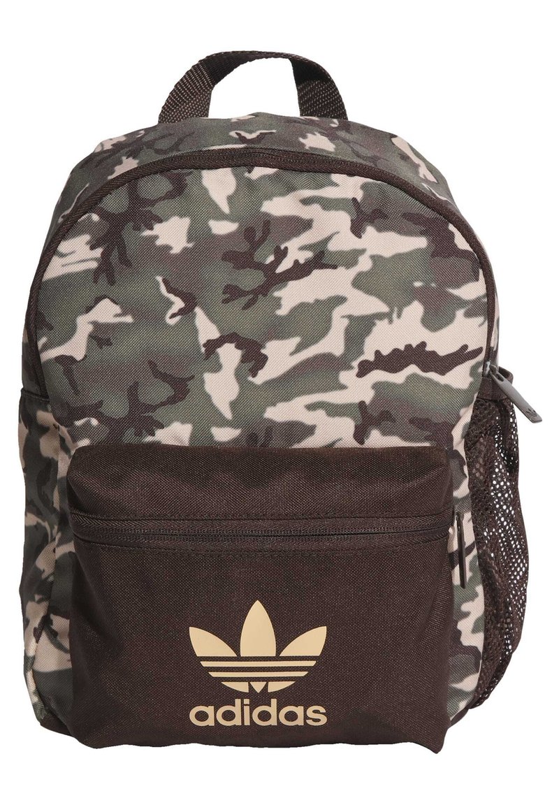 adidas Originals CAMO - Rucksack - dark brown/magic beige/multicolor ...