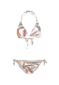 O'Neill CAPRI - BONDEY SET - Bikini - white tropical flower/hvit ...