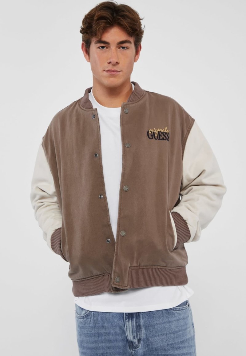 Guess Bomber Jacket - marron/brown - Zalando.de