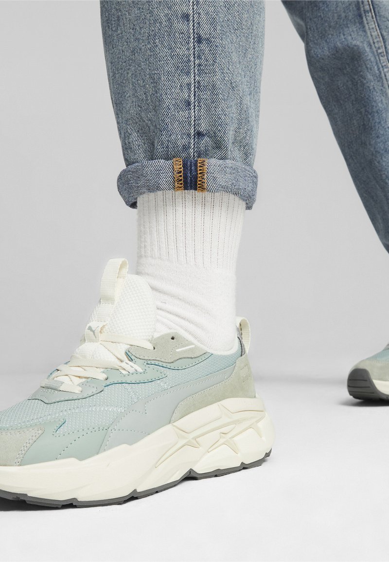 Puma Zapatillas - green fog frosted ivory/verde - Zalando.es