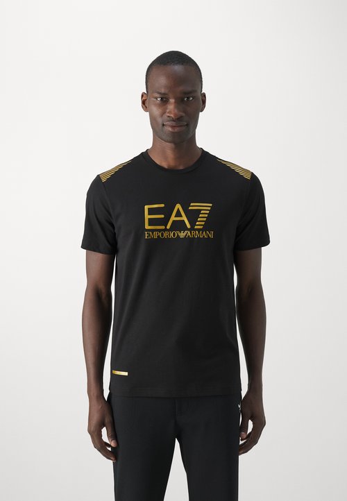 EA7 Emporio Armani T-shirts print - black/sort - Zalando.dk