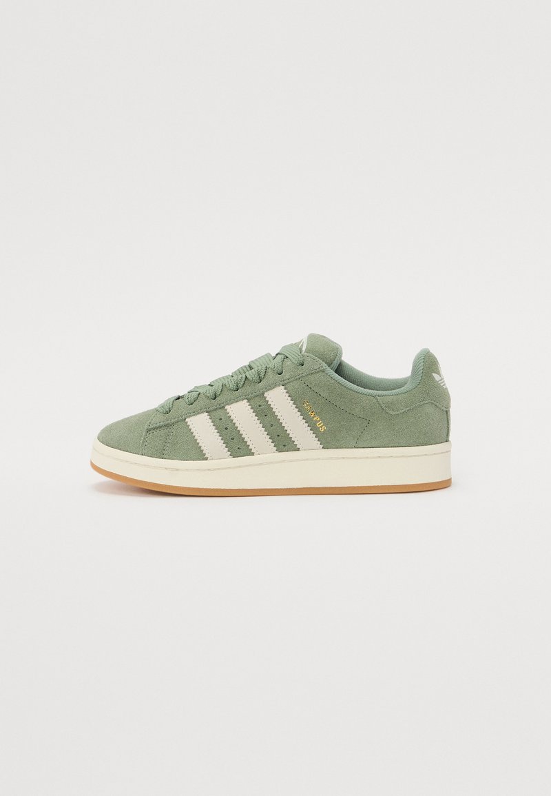 adidas Originals CAMPUS - Matalavartiset tennarit - silver green/off ...