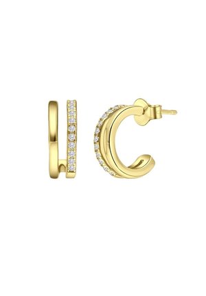 BOSS KRISTALL - Ohrringe - gold-coloured/goldfarben - Zalando.at