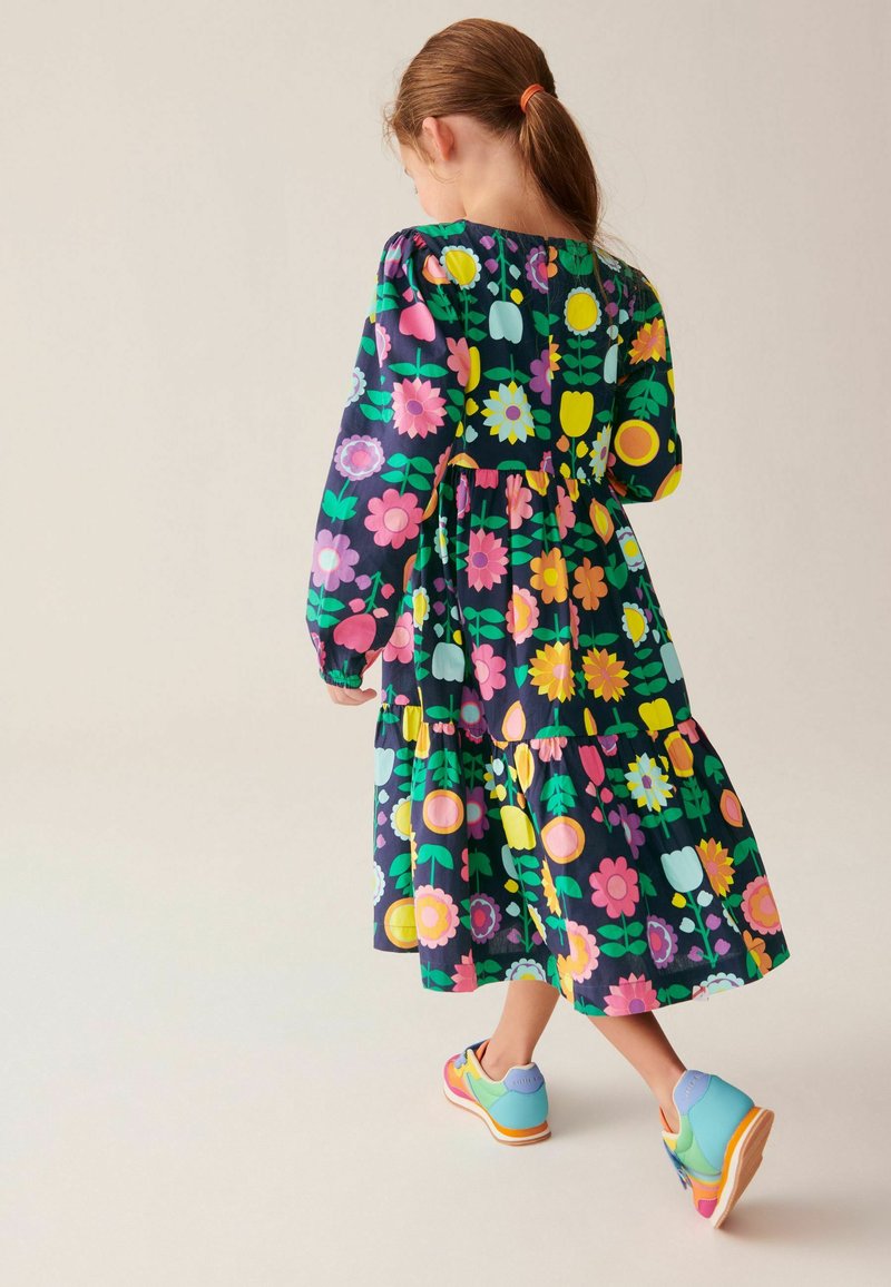 Little Bird BY JOOLS OLIVER FLORAL - Day dress - navy/blue - Zalando