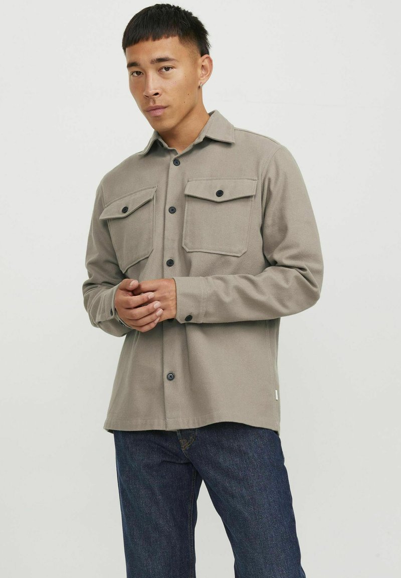 Jack & Jones PREMIUM Hemd - brindle/dunkelgrau - Zalando