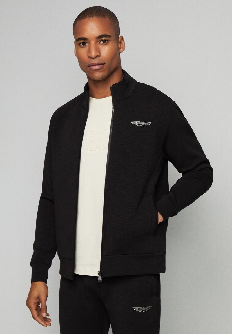 Hackett Aston Martin Racing AM TRACK FZ - Sweatjacke - black/schwarz ...