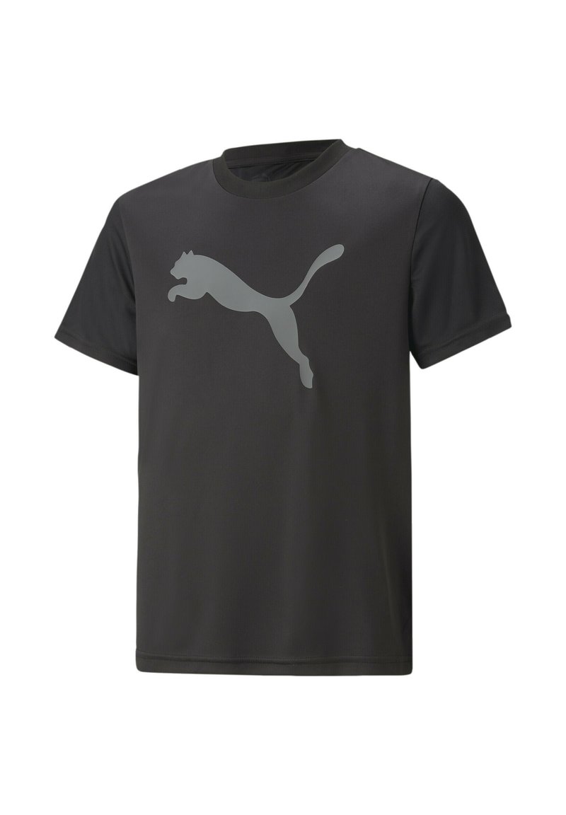 Puma ACTIVE SPORTS CAT - T-shirt print - black/zwart - Zalando.be