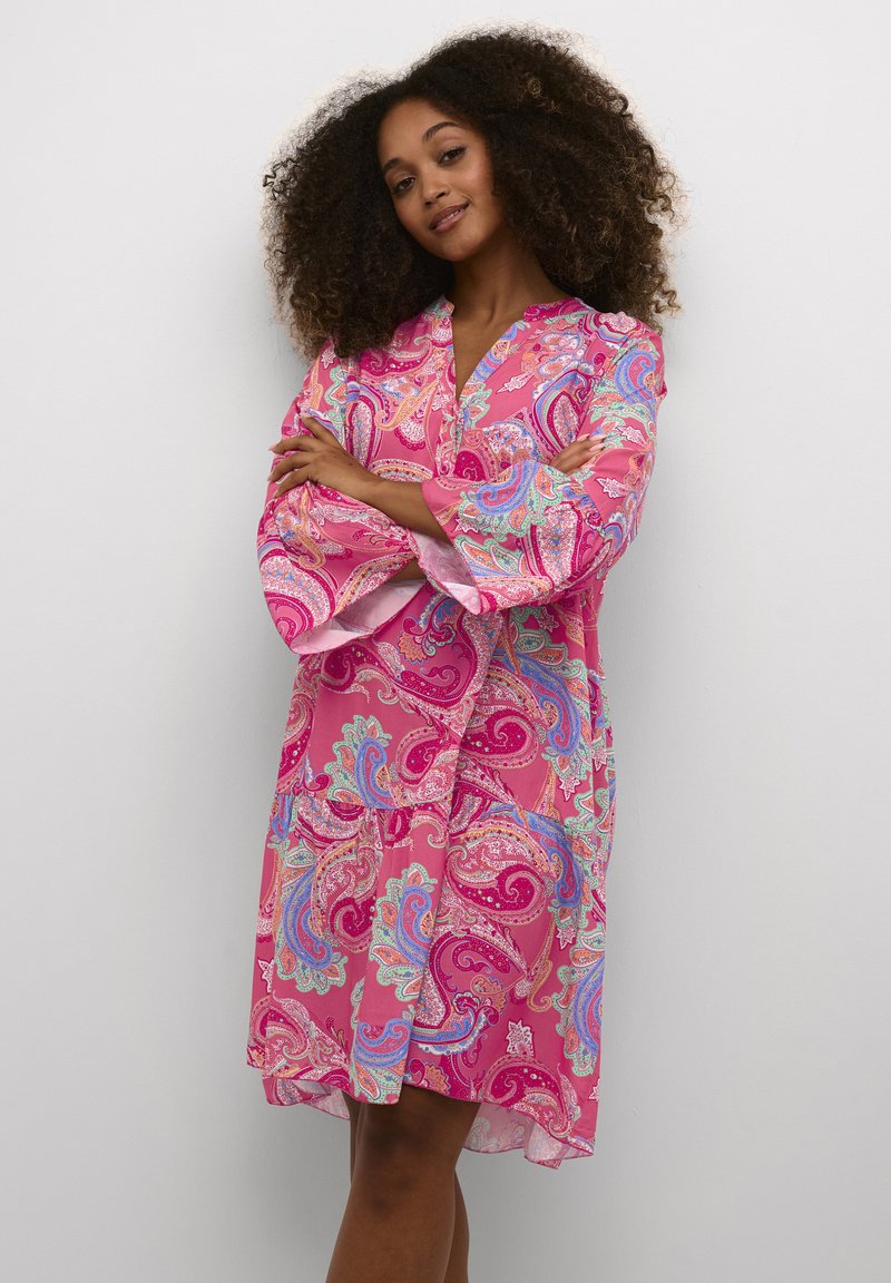 Cream CRGINA - Robe de jour - pink paisley/rose - ZALANDO.BE