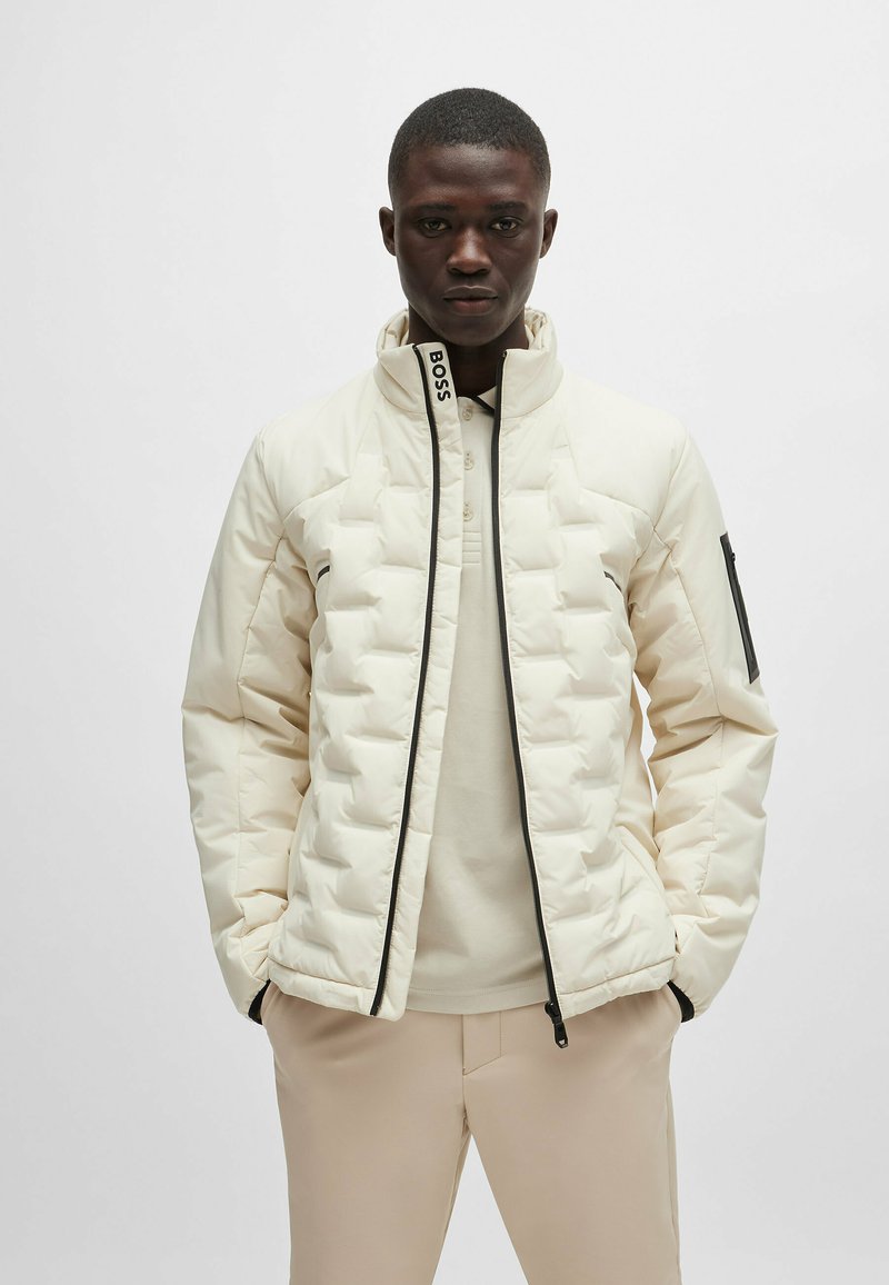 BOSS THEO - Down jacket - open white eleven/off-white - Zalando.ie