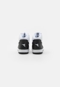 Diadora RAPTOR MID UNISEX - Sneaker high - white/black/offwhite ...