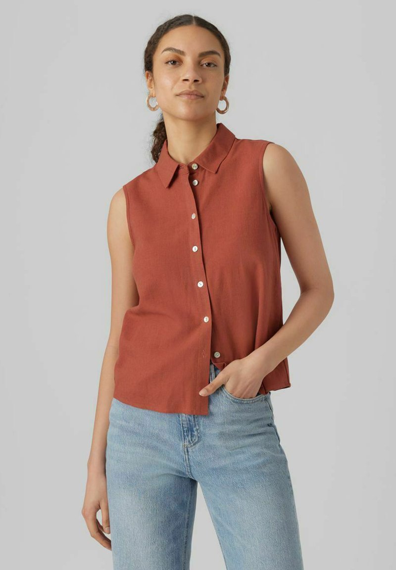 Vero Moda Top - marsala/coñac - Zalando.es