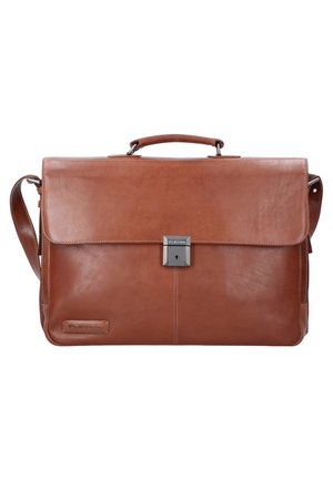 Burkely BURKELY VINTAGE SCOTT - Mallette - cognac - ZALANDO.FR