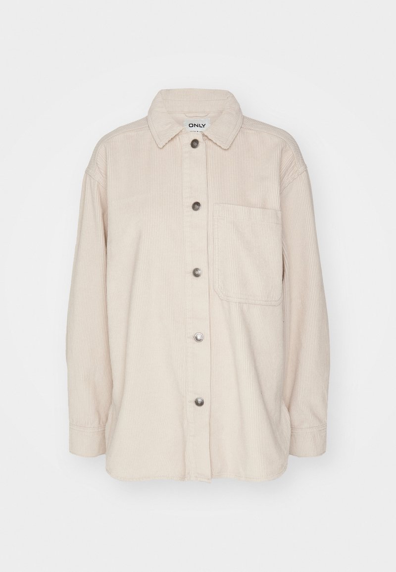 ONLY ONLMARTA SHACKET - Košilová halenka - moonbeam/béžová - Zalando.cz