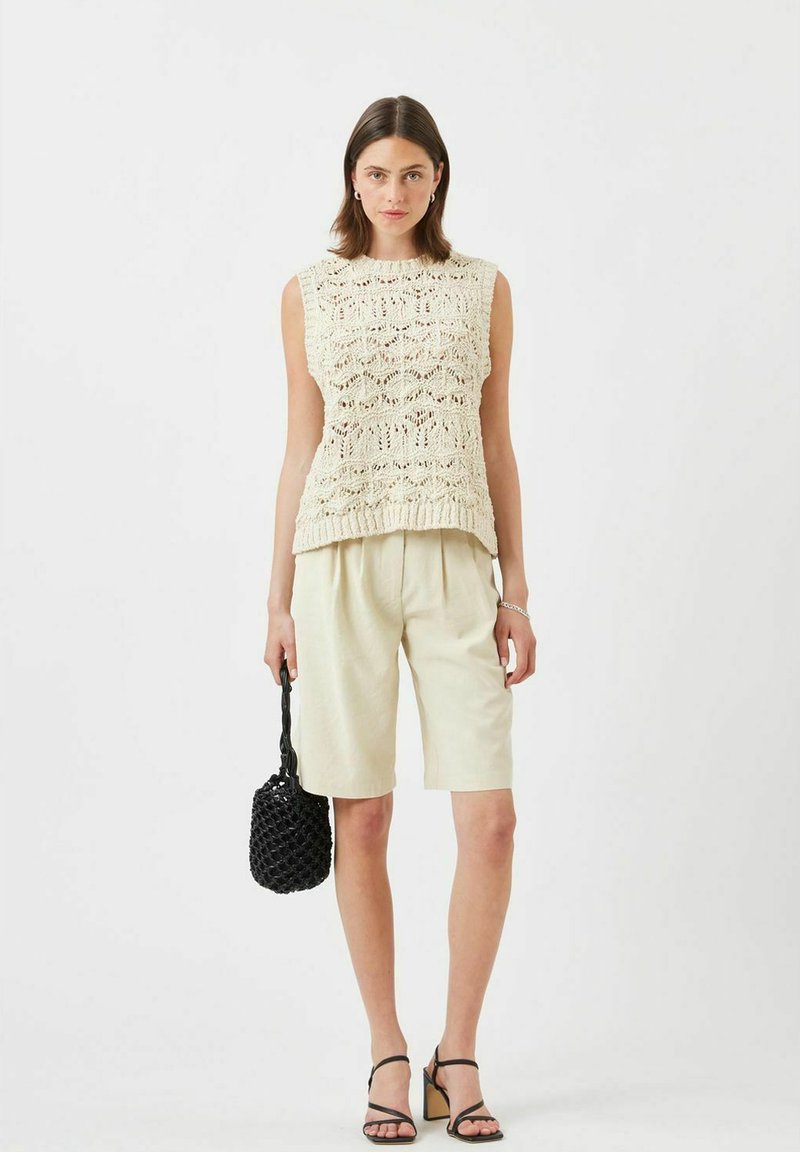 Minimum ESTHELLE - Shorts - brown rice/brown - Zalando
