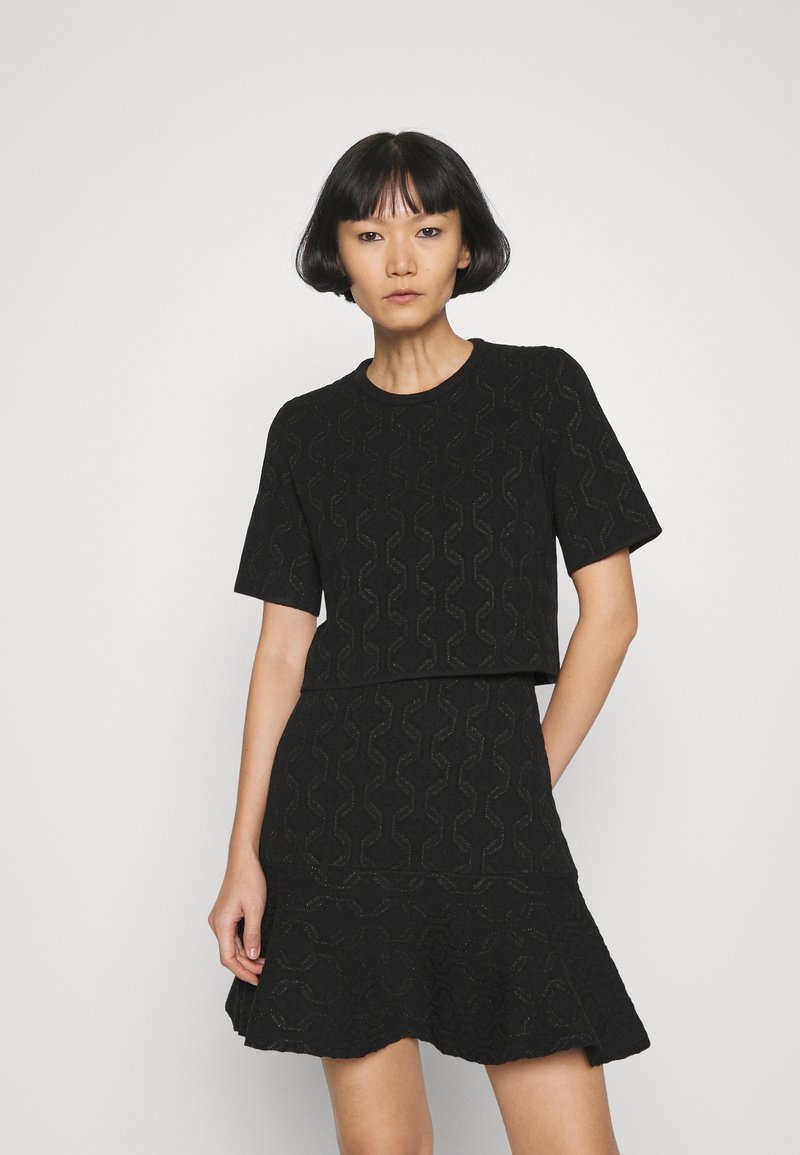 maje Koktailové šaty/večierkové šaty - noir/čierna - Zalando.sk