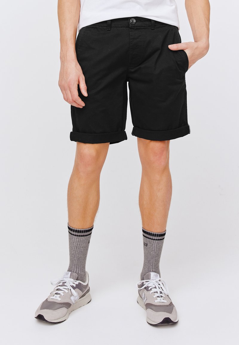 BZB BERMUDA - Short - noir - ZALANDO.FR
