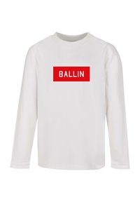 Mister Tee BALLIN BOX - Langarmshirt - white/weiß - Zalando.de