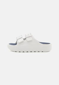 GAP VIRGINIA BSC - Pantolette hoch - white/elysian blue/weiß - Zalando.at