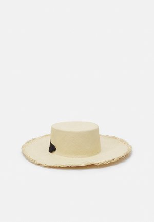 Sensi Studio HIPPIE CROCHET LONG BRIM - Hut - beige/brown/beige ...