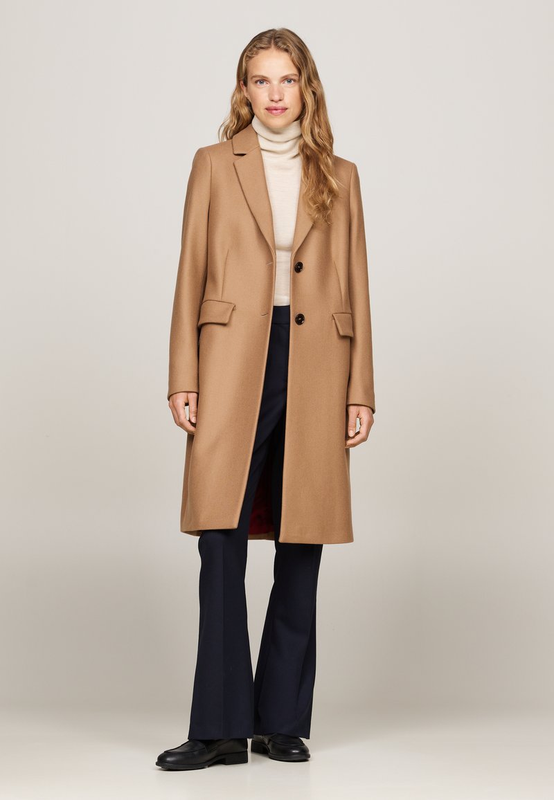 Tommy Hilfiger Klasikinis paltas - light sepia brown/rausvai pilka - Zalando.lt