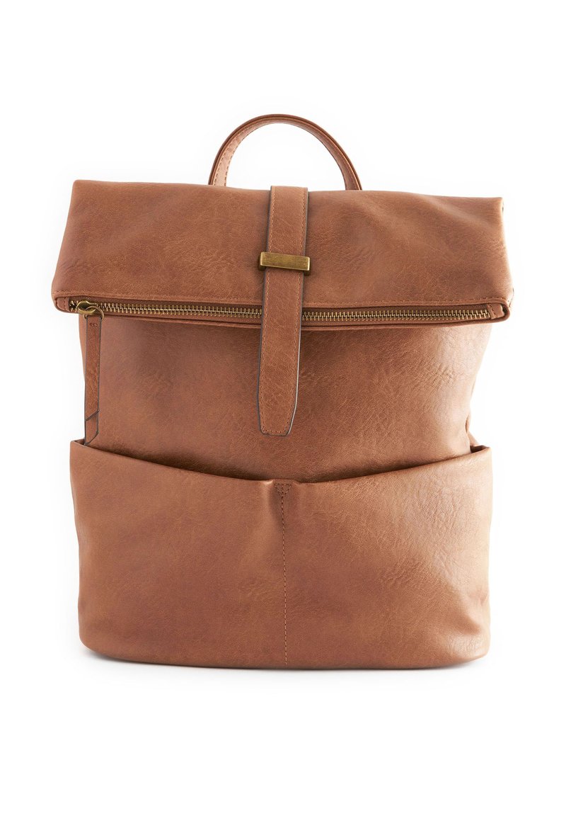 Next CASUAL FLAP RUCKSACK - Tagesrucksack - tan brown/braun - Zalando.ch