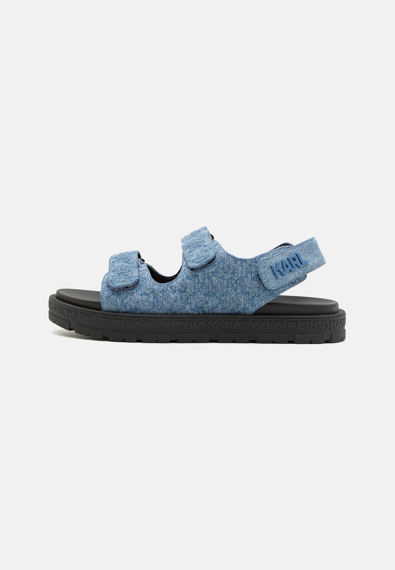 KARL LAGERFELD SALON TRED QUILTED SLINGBACK - Sandale - denim/denim ...