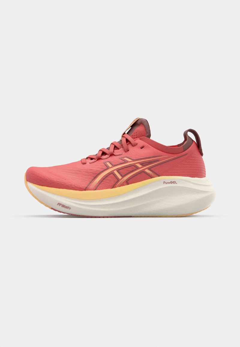 ASICS GEL NIMBUS 27 - Hardloopschoenen voor op de weg - dark pink clay ...