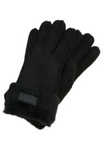 UGG TURN CUFF GLOVE - Rukavice - black/černá - Zalando.cz