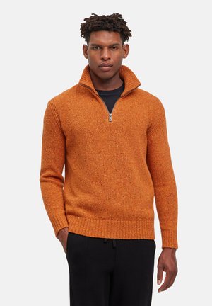 Kragnart TROYER - Strickpullover - orange - Zalando.de