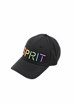 Esprit BASEBALL MIT LOGO STICKEREI - Cap - black/schwarz - Zalando.de