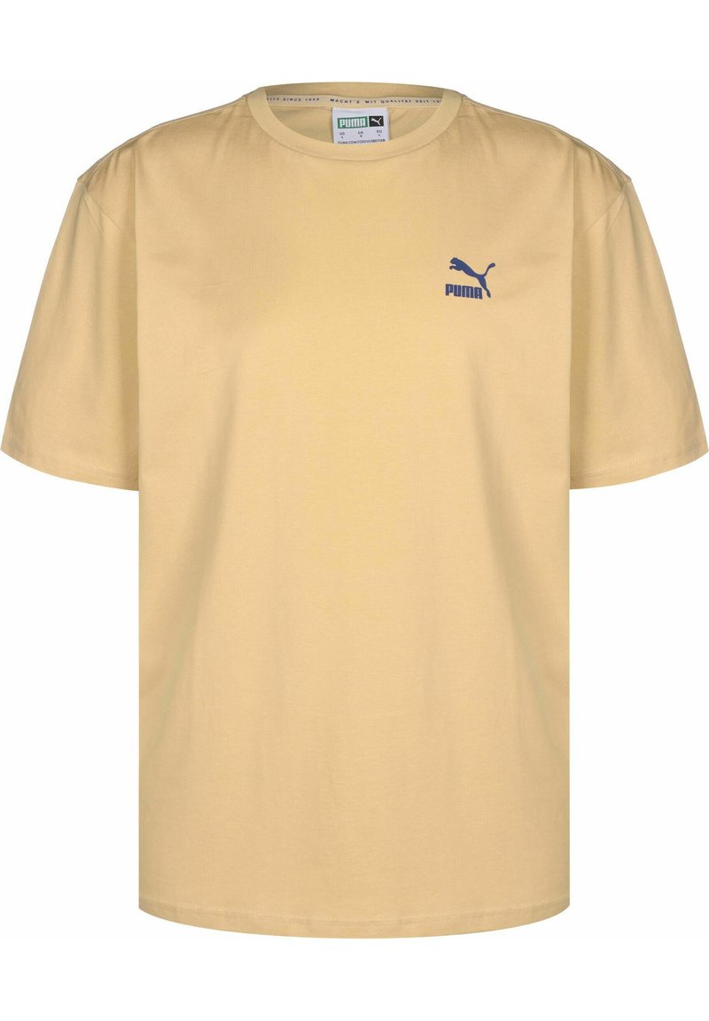 Puma CLASSICS 70S PSYCHEDELIC GRAPHIC - T-Shirt print - light sand ...