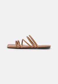 Rubi Shoes by Cotton On FRANKIE STRAPPY SLIDE - Muiltjes - tan/tan ...