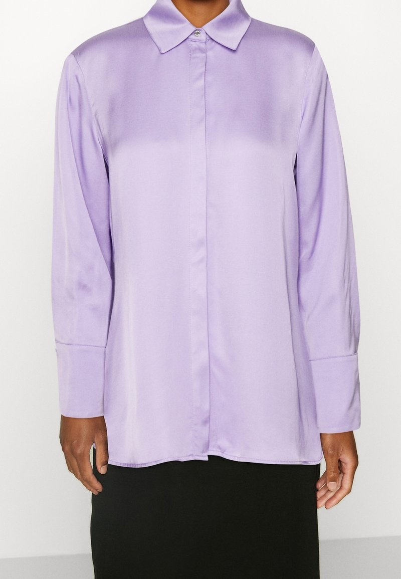 Esprit Collection Button-down blouse - lilac - (Pre-owned) - Zalando