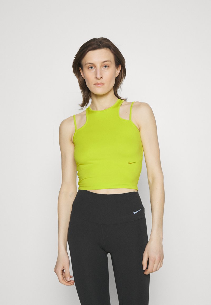 Nike Performance TANK - Top - bright cactus/verde - Zalando.es